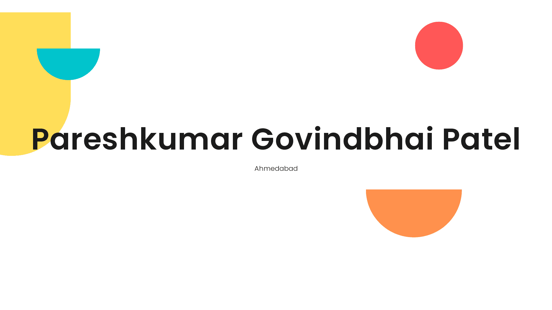 Pareshkumar Govindbhai Patel Architect Ahmedabad - Gujarat Properties ...